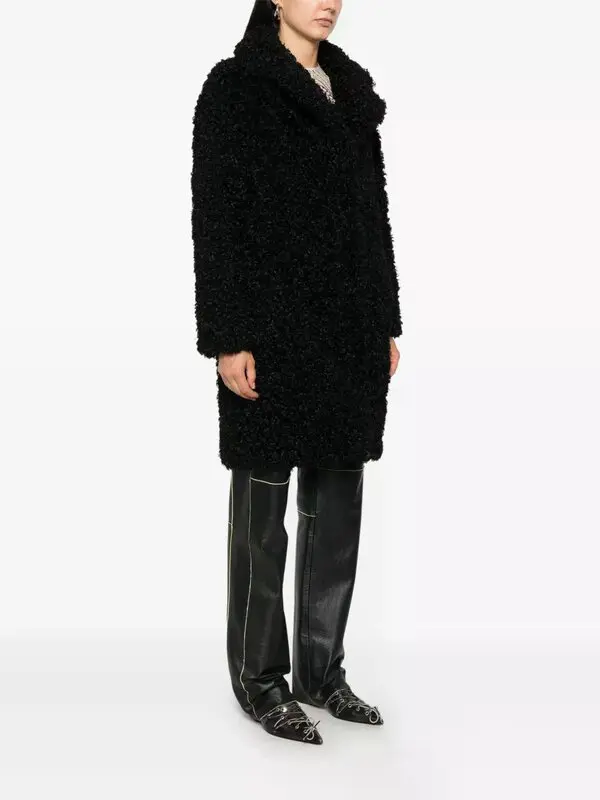 STAND STUDIO Camille Faux Shearling Coat