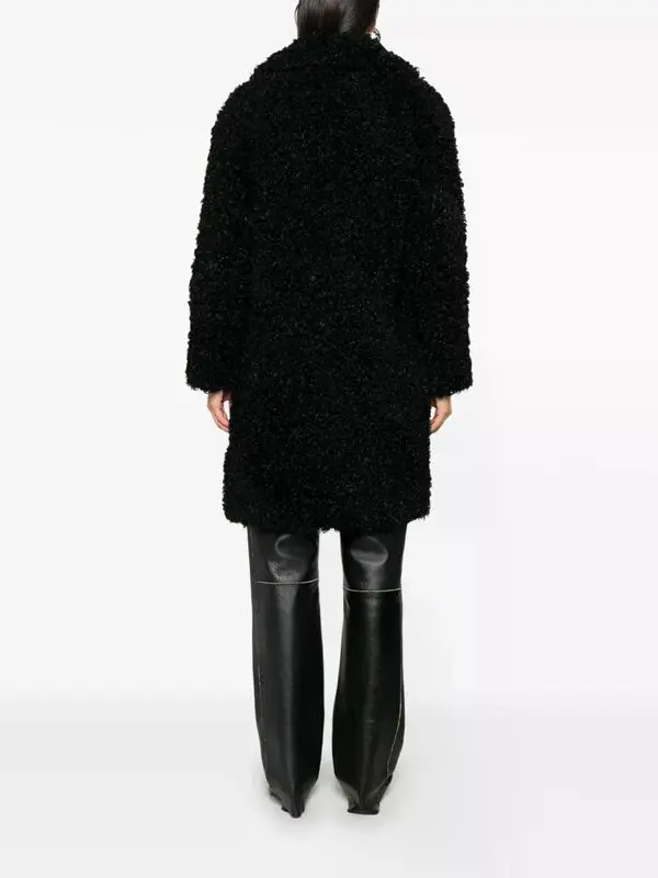 STAND STUDIO Camille Faux Shearling Coat