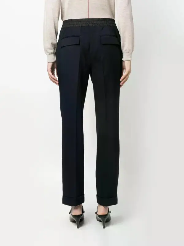 P.a.r.o.s.h Mid-rise Straight-leg Trousers