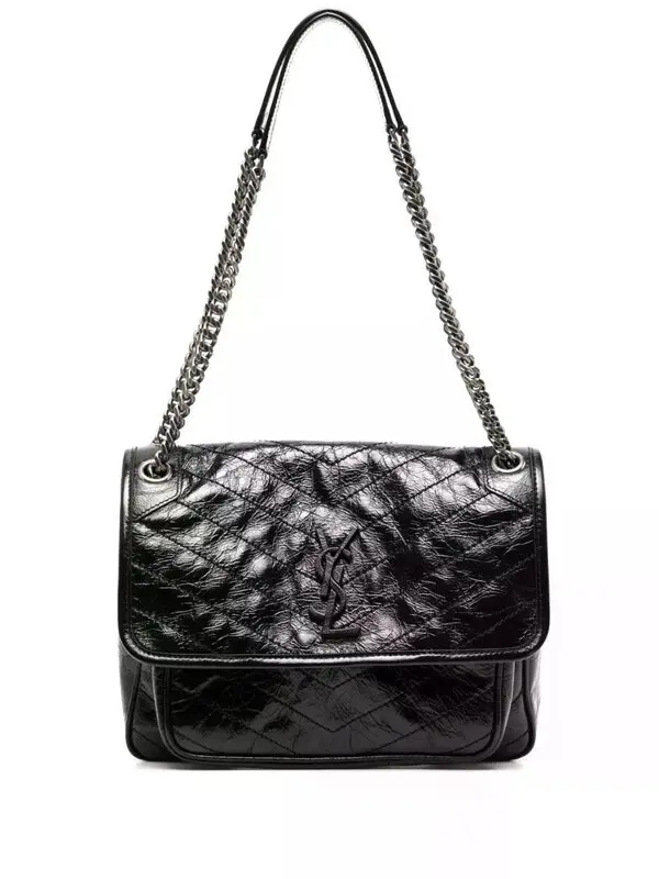 Saint Laurent Niki Shoulder Bag - Black