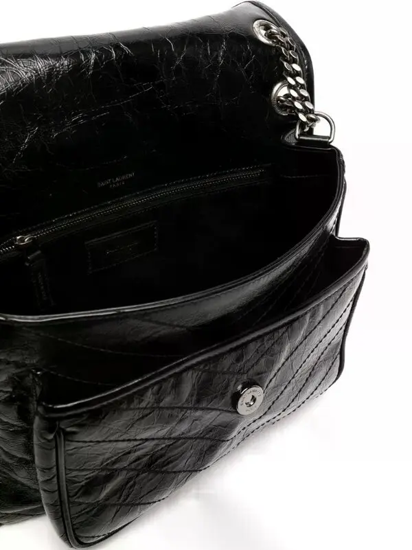 Saint Laurent Niki Shoulder Bag - Black