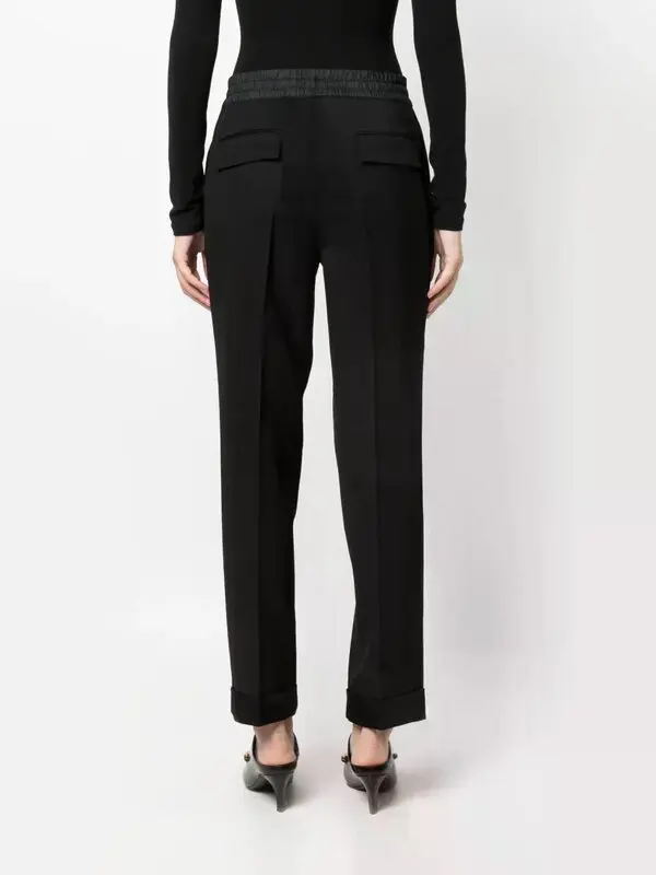 P.a.r.o.s.h Virgin Wool Blend Drawstring Trousers