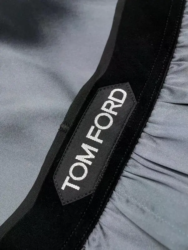 TOM FORD Logo-waistband Silk-blend Boxer Shorts