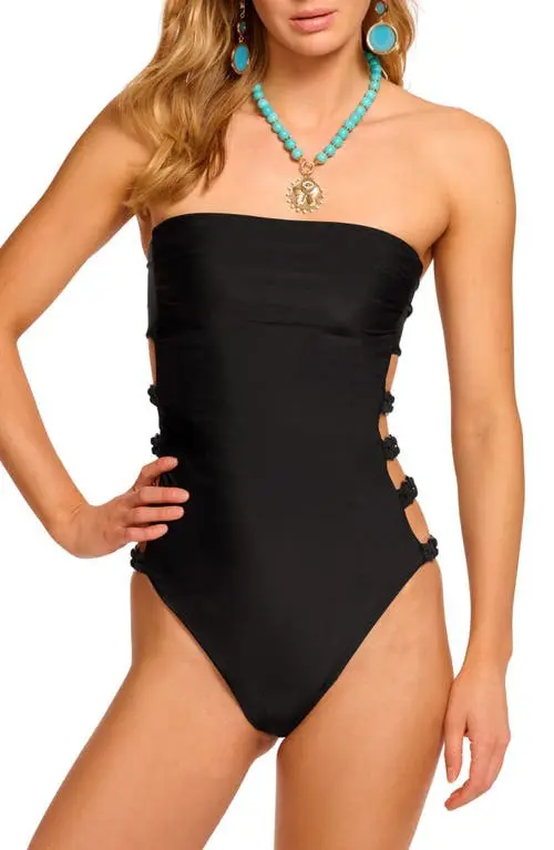 Ramy Brook Viviana Cutout One-piece Swimsuit - Black