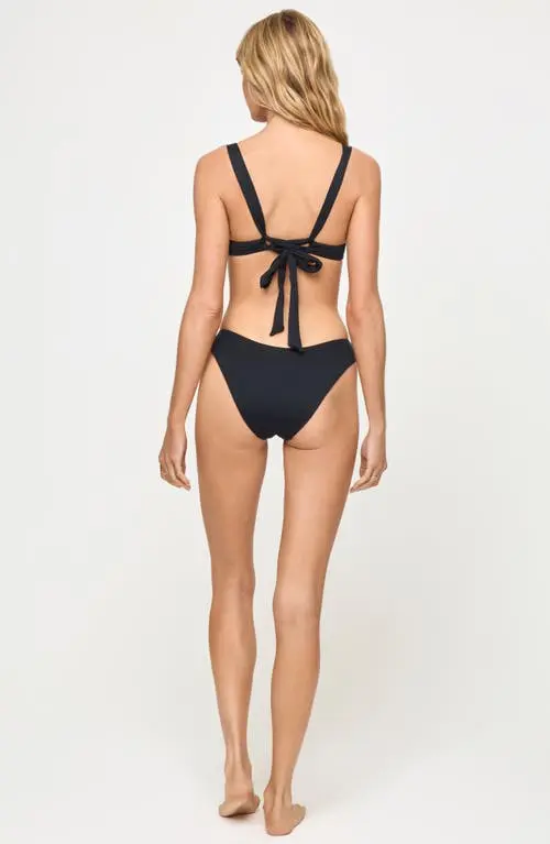 L*Space Rocky Full Bikini Bottoms - Black
