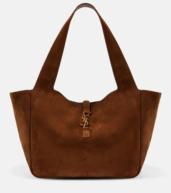 Saint Laurent Le 5 À 7 Bea Suede Tote Bag