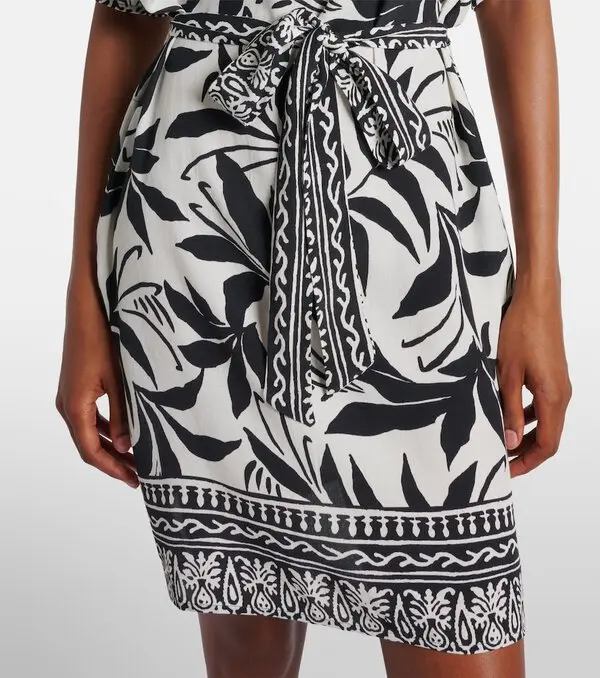 Velvet By Graham & Spencer Vanessa Printed Shirt Dress - Black
