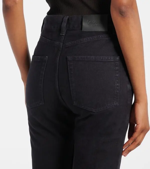 Saint Laurent 90s High-rise Flared Jeans