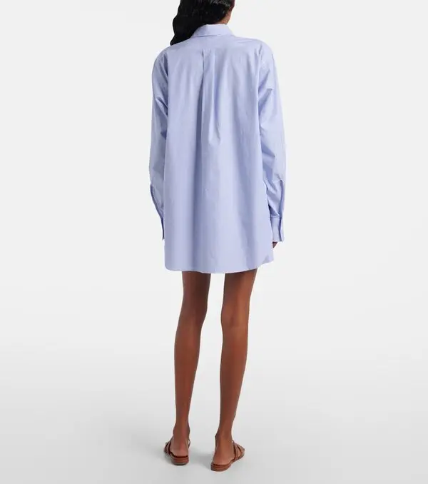 Hunza G Striped Cotton Poplin Shirt