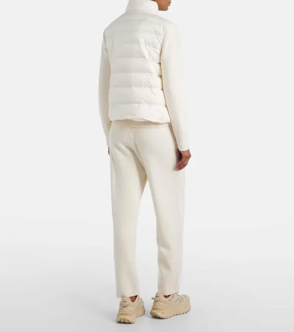 Moncler Down-paneled Cardigan