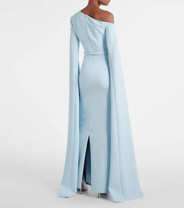 Safiyaa Rinna Embellished Crêpe Gown