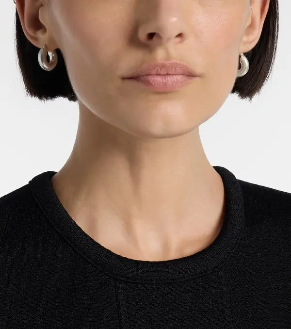 JIL SANDER Small Hoop Earrings
