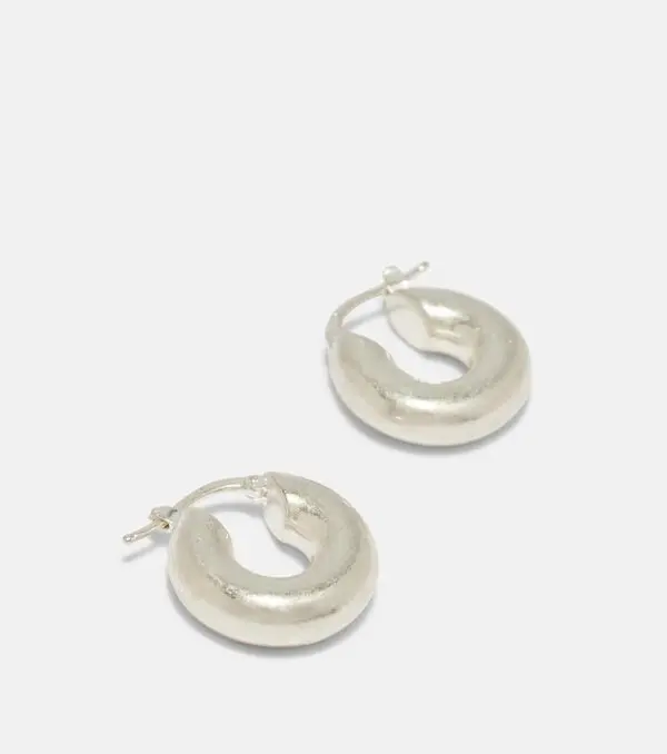 JIL SANDER Small Hoop Earrings