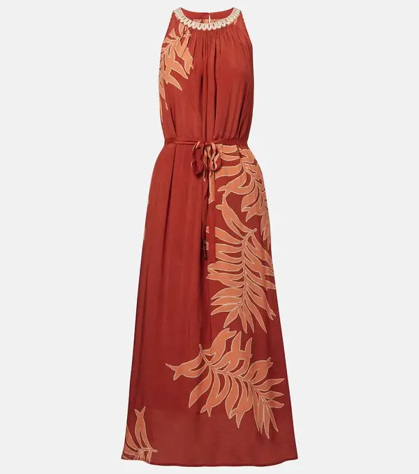 Velvet By Graham & Spencer Odessa Printed Maxi Dress
