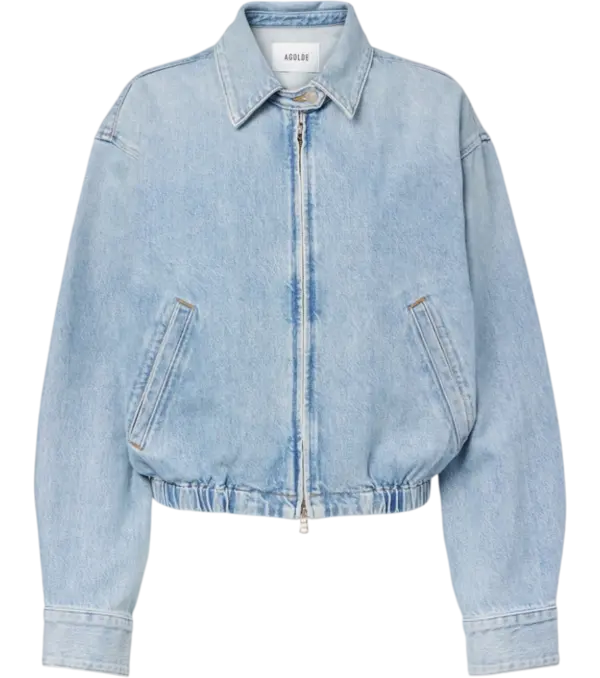 AGOLDE Nile Denim Jacket - Blue