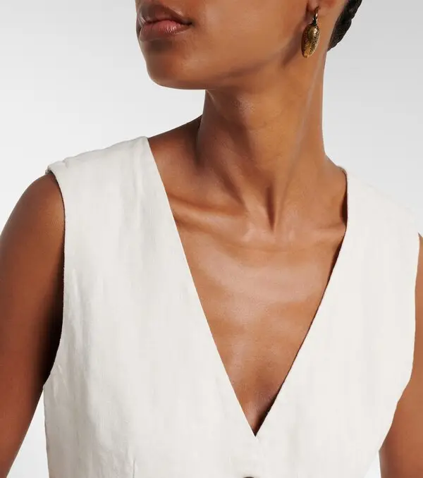 Velvet By Graham & Spencer Acie Linen Vest