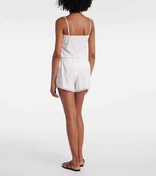 Faithfull The Brand Denise Cotton Voile Shorts