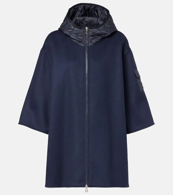 Moncler Wool-blend Cape