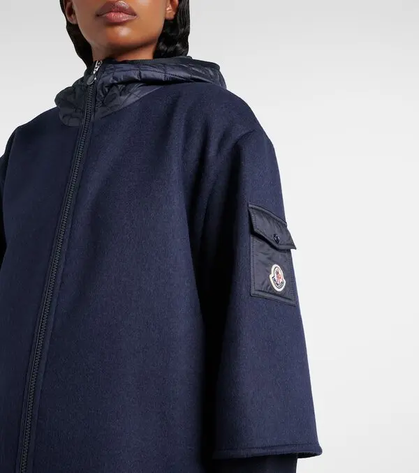 Moncler Wool-blend Cape