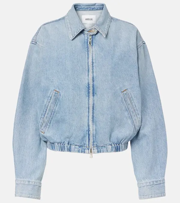 AGOLDE Nile Denim Jacket - Blue