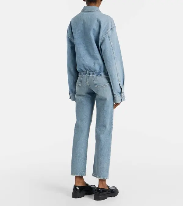 AGOLDE Nile Denim Jacket - Blue