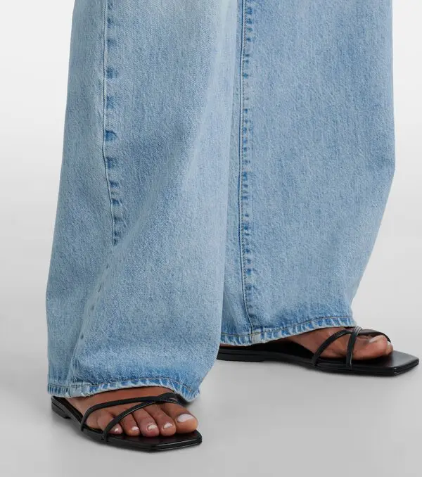 SLVRLAKE Mica Wide-leg Jeans - Blue