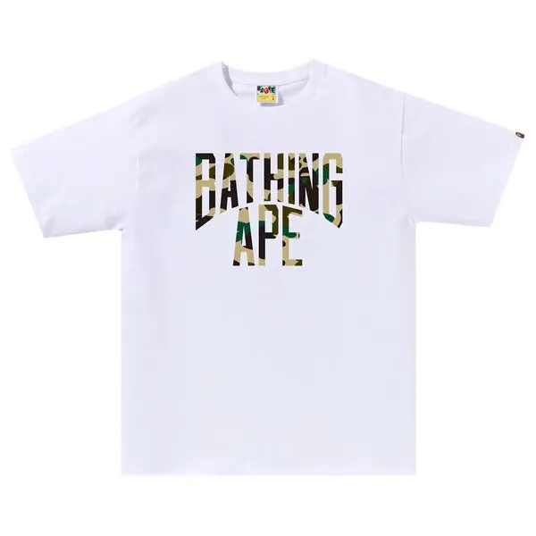 A BATHING APE 1st Camo Nyc Logo T-shirt - White