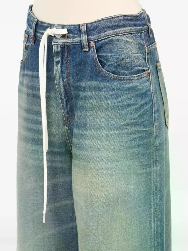 MAISON MARGIELA Wide-leg Jeans With Drawstring Waist