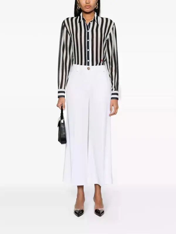 Moschino Striped Cotton-blend Shirt