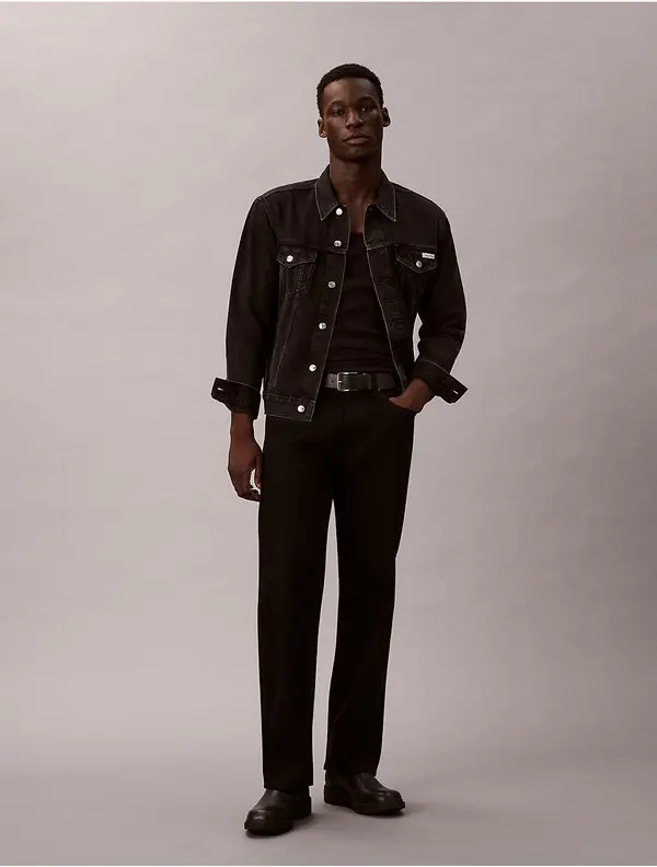 Calvin Klein Classic Trucker Jacket - Black