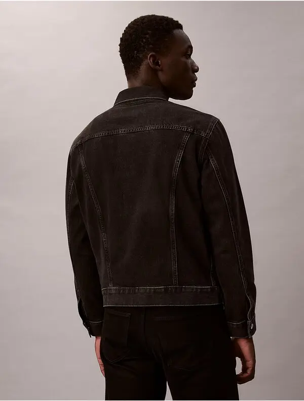 Calvin Klein Classic Trucker Jacket - Black