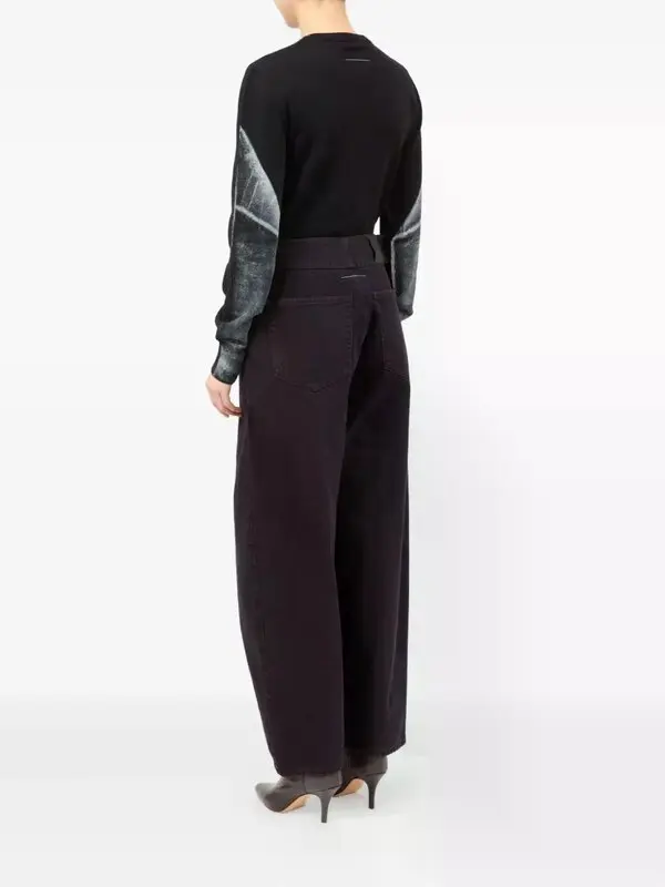 MAISON MARGIELA High-waisted Button-fly Jeans