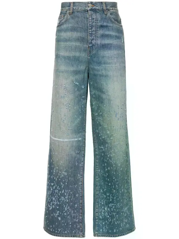 Amiri Shotgun Mid-rise Straight-leg Jeans