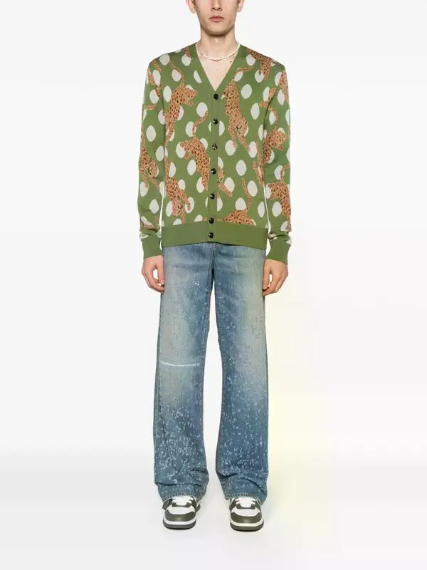 Amiri Shotgun Mid-rise Straight-leg Jeans
