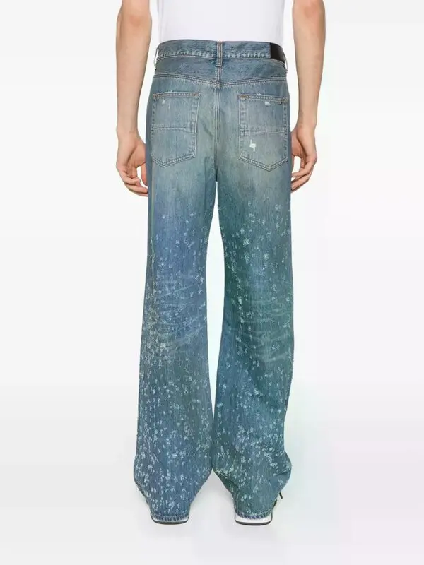 Amiri Shotgun Mid-rise Straight-leg Jeans