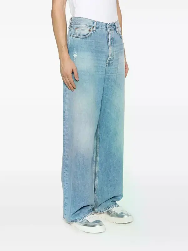 Acne Studios Mid-rise Wide-leg Jeans