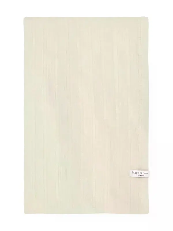 Marc O'polo Ribbed Knitted Scarf - Neutrals