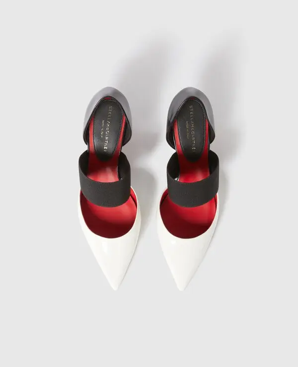 Stella McCartney Elsa Strap Kitten Heels
