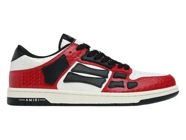 Amiri Skel Lowin Sneakers - Red/black