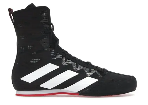 Adidas Box Hog Sneakers - Core Black/cloud White/pure Ruby