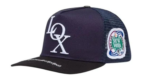 GODSPEED X The Legacy Trucker Hat - Black/navy Blue