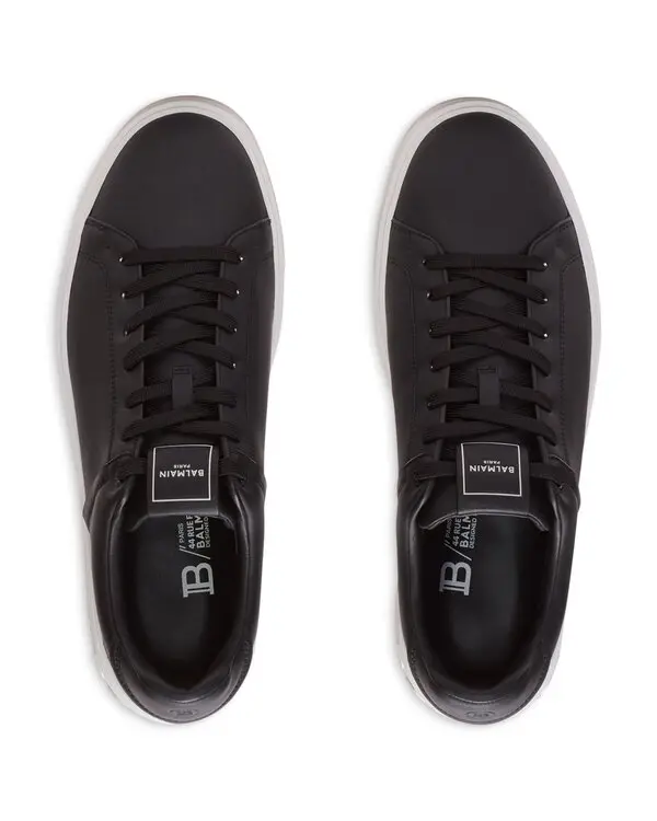 Balmain Lace Up Sneakers - Black