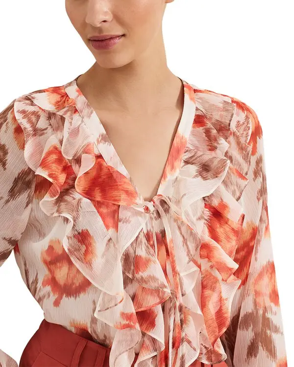 PHASE EIGHT Ivana Printed Blouse