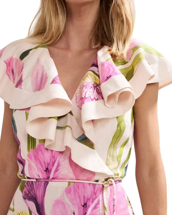 PHASE EIGHT Matilda Floral Print Midi Dress - Multi