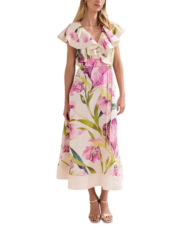 PHASE EIGHT Matilda Floral Print Midi Dress - Multi