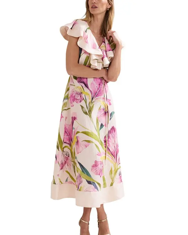 PHASE EIGHT Matilda Floral Print Midi Dress - Multi
