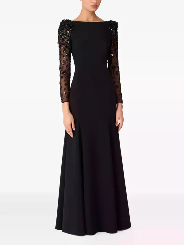 Jenny Packham Sylvia Maxi Dress - Black