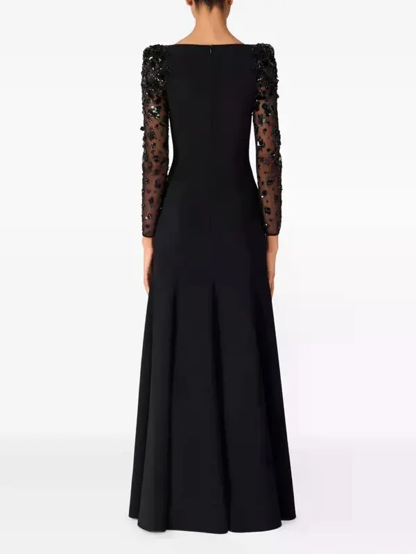 Jenny Packham Sylvia Maxi Dress - Black