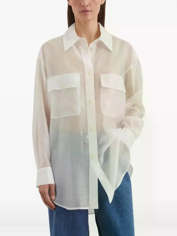 Marc O'polo Sheer Button-up Shirt