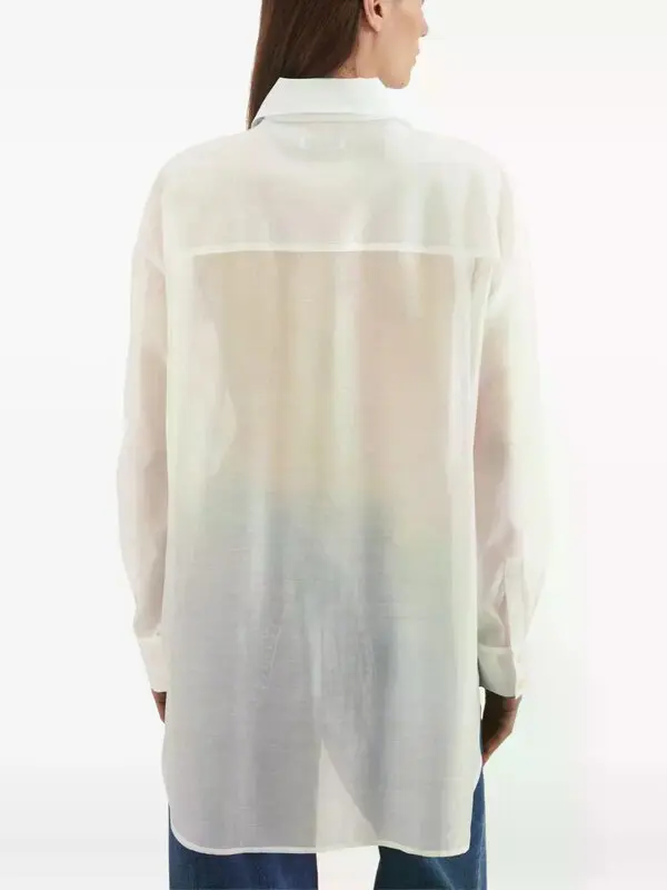 Marc O'polo Sheer Button-up Shirt